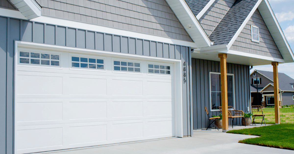 Upgrade With Modern Garage Door Recessed Panel Designs
